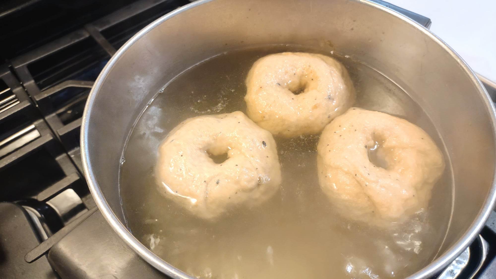 Homemade Bagels Made With Fresh Milled Flour - Fresh Milled Mama