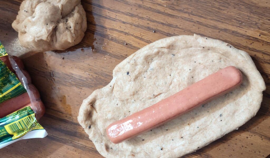 Homemade Everything Bagel Dogs With Fresh Milled Flour - Fresh Milled Mama