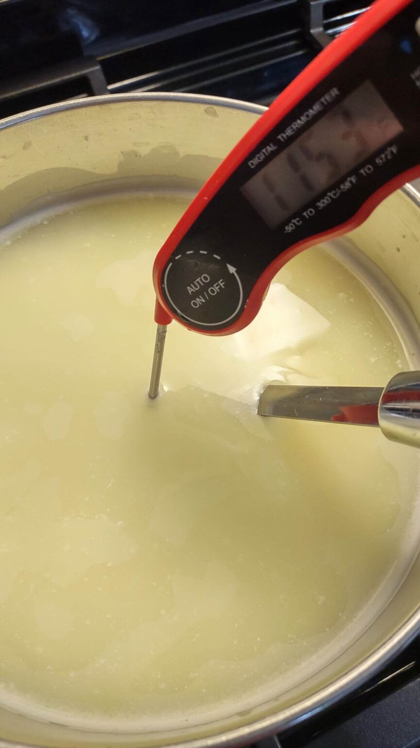 Raw Cottage Cheese Made With Clabbered Milk (Naturally Cultured ...