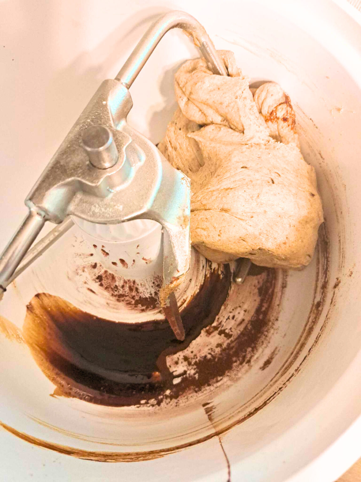 Marbled Rye Bread Made With Fresh Milled Flour - Fresh Milled Mama