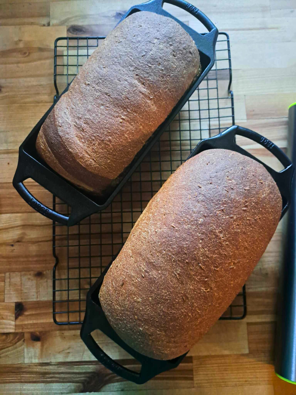 Marbled Rye Bread Made With Fresh Milled Flour - Fresh Milled Mama