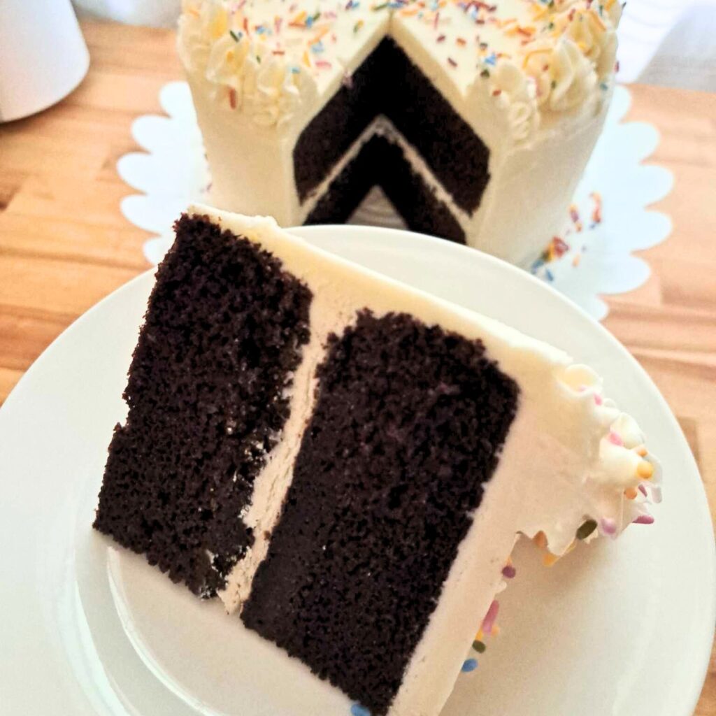 Devil's Food Cake Made With Fresh Milled Flour (Moist Chocolate Cake ...