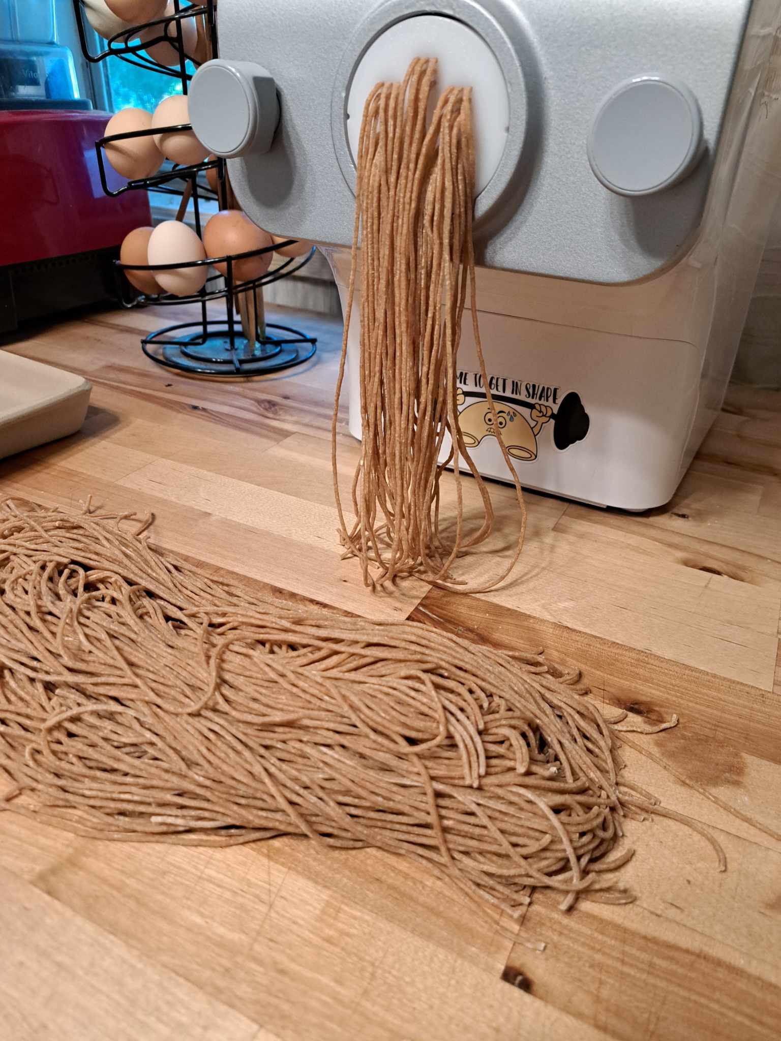 Fresh Milled Flour Pasta Made With Philips Pasta Maker - Fresh Milled Mama