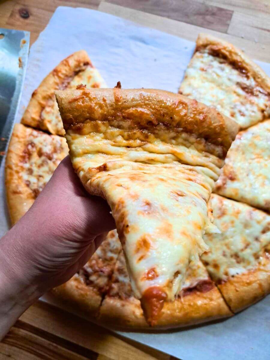 The Best Homemade Pizza Dough Made with Fresh Milled Flour - Fresh ...