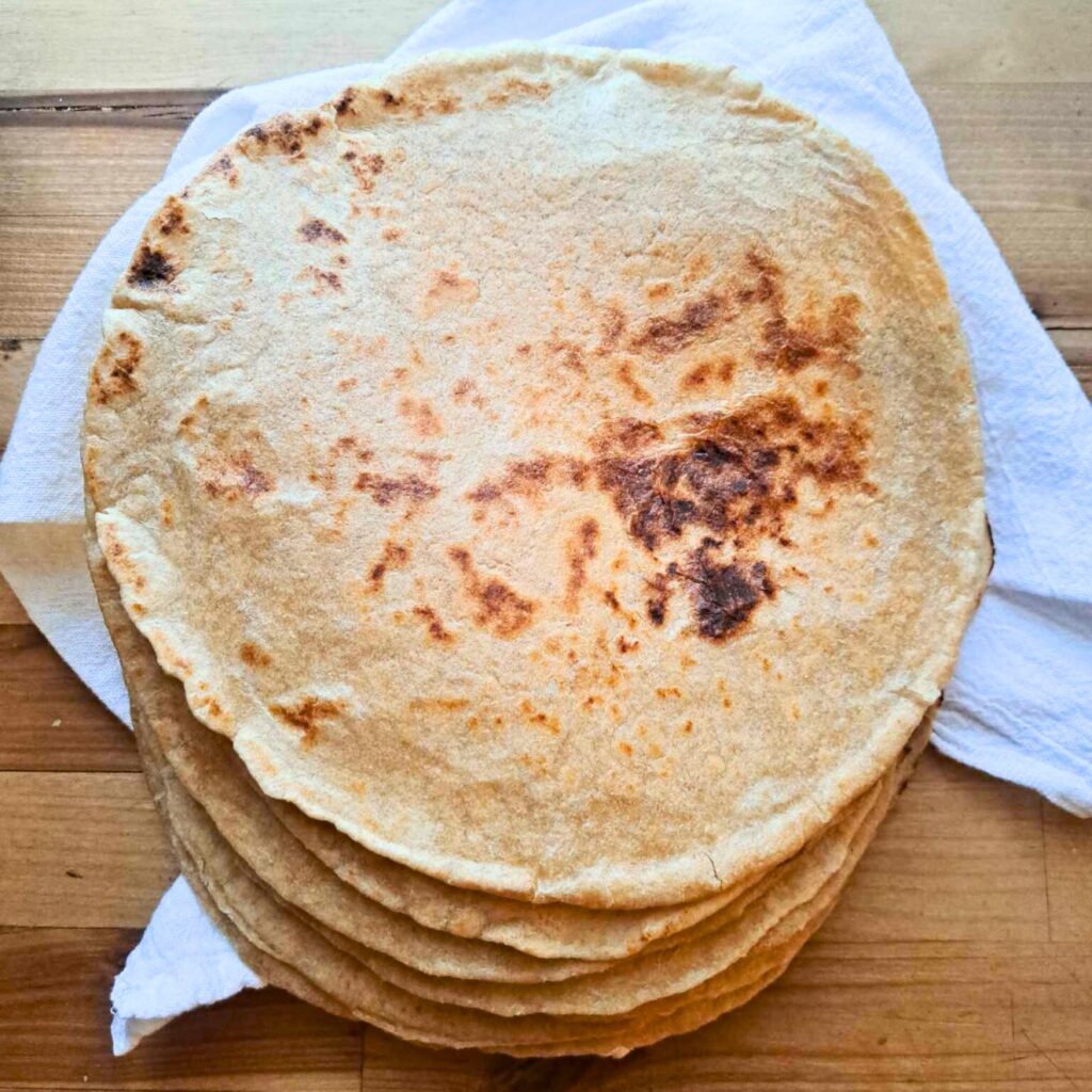 Soft Flour Tortillas Made With Fresh Milled Flour - Fresh Milled Mama