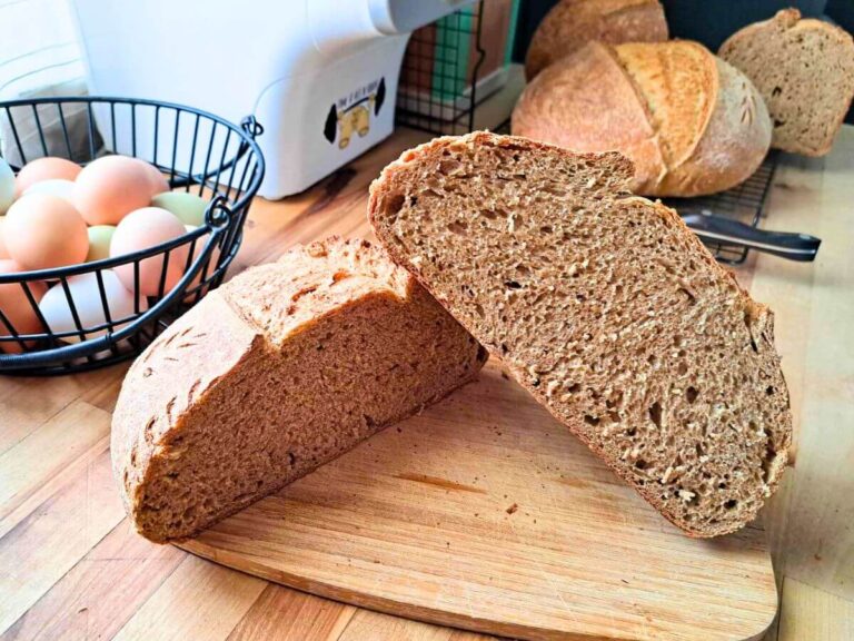 Sourdough Bread Made With 100% Fresh Milled Flour (Boule/Batard ...